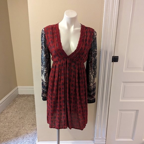 Patrons of Peace | Dresses | Patron Of Peace Red White And Blue Paisley ...